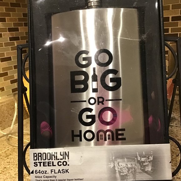 Brooklyn Steel Co | Dining | Nib Brooklyn Steel Co64oz Capacity Flask ...